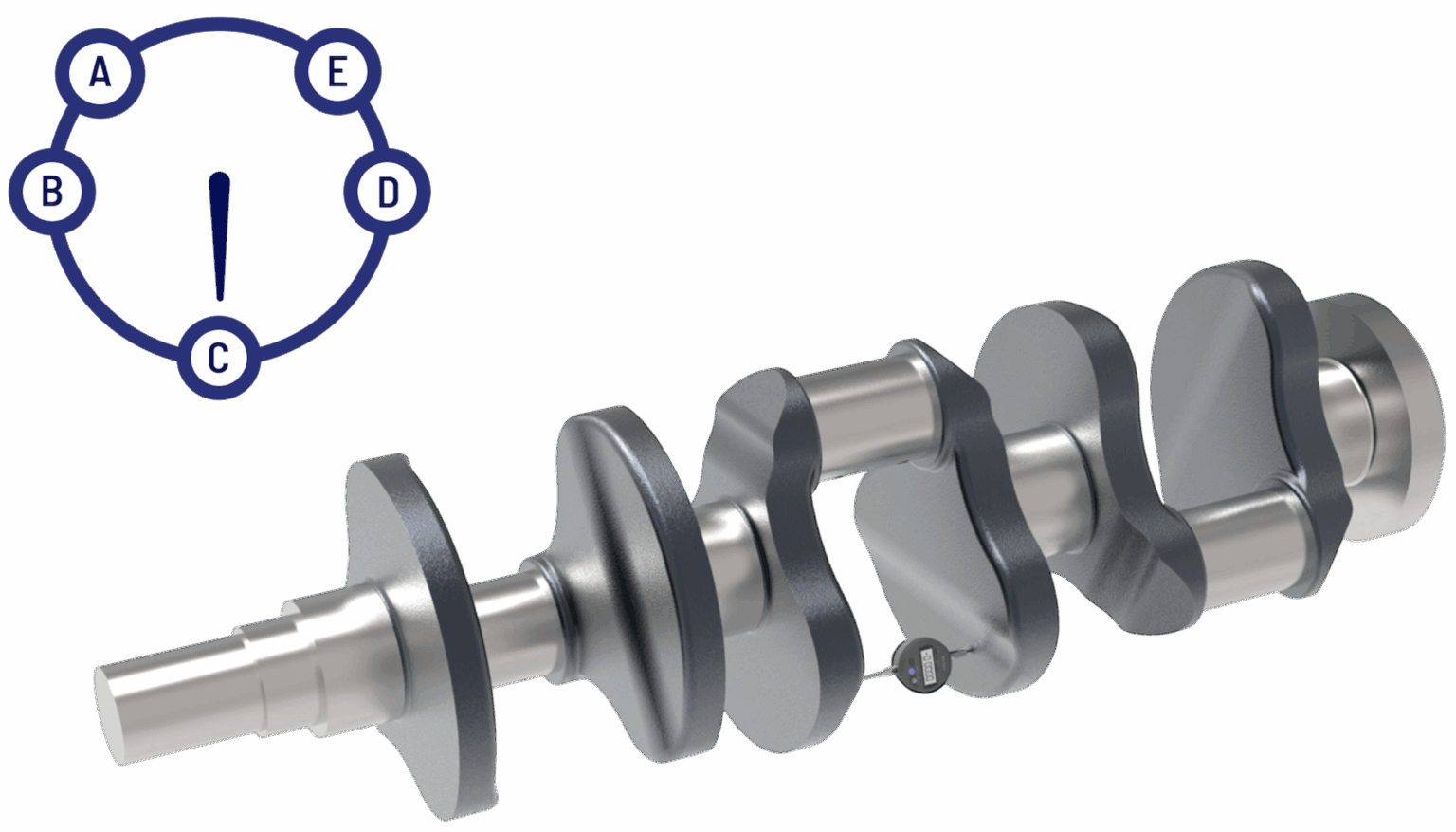 CrankSense: Wireless Crankshaft Deflection Test Kit - Motionics LLC