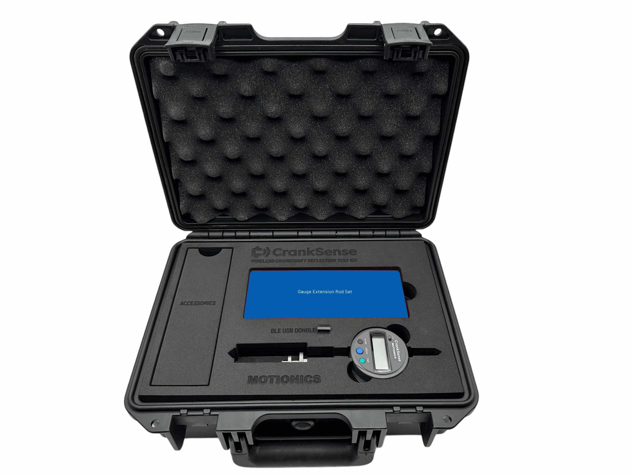 CrankSense: Wireless Crankshaft Deflection Test Kit - Motionics LLC